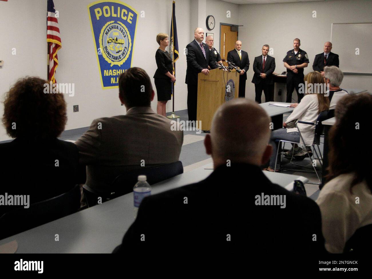 Family members of James Chartier, a 2-year-old who was beaten to death more than 20-years ago ...
