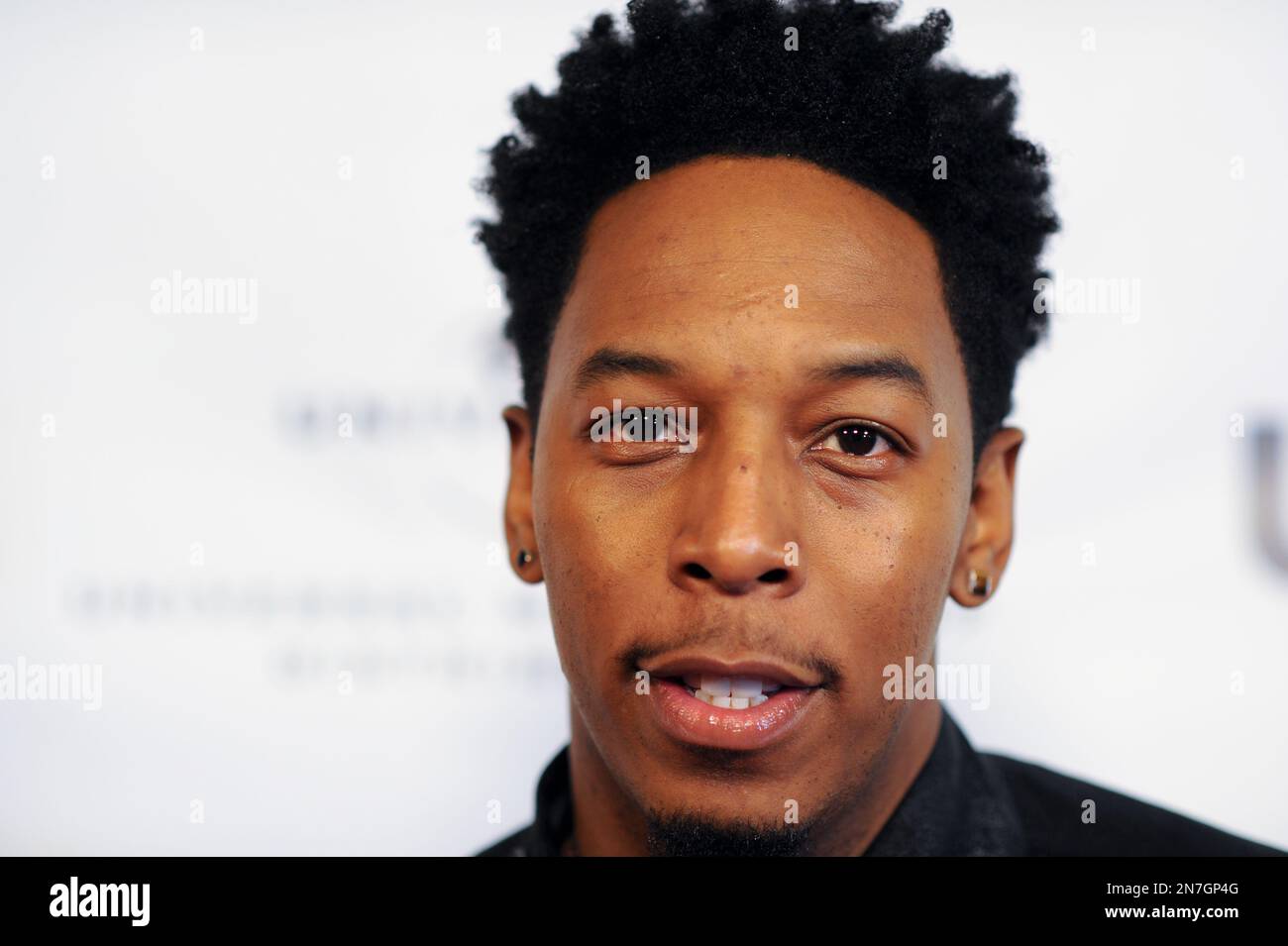 Deitrick Haddon arrives at the NARM Music Biz 2013 Dinner Party at the ...