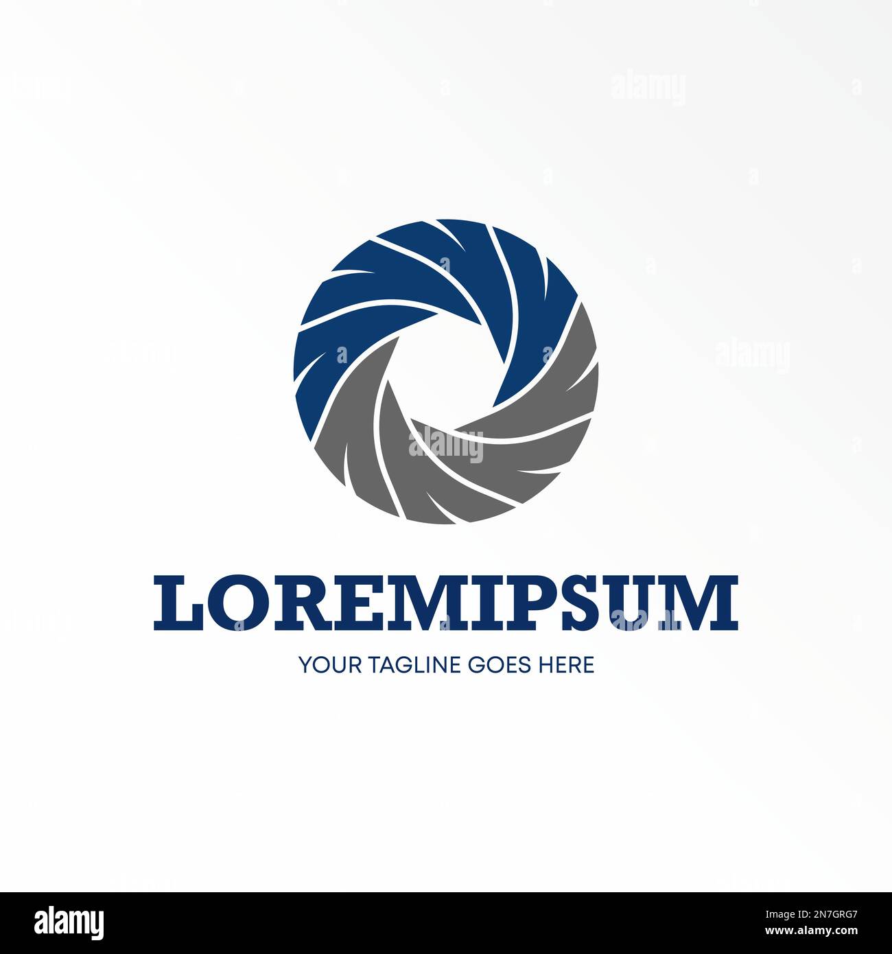 Abstract circular spiral swoosh Stock Vector Images - Alamy