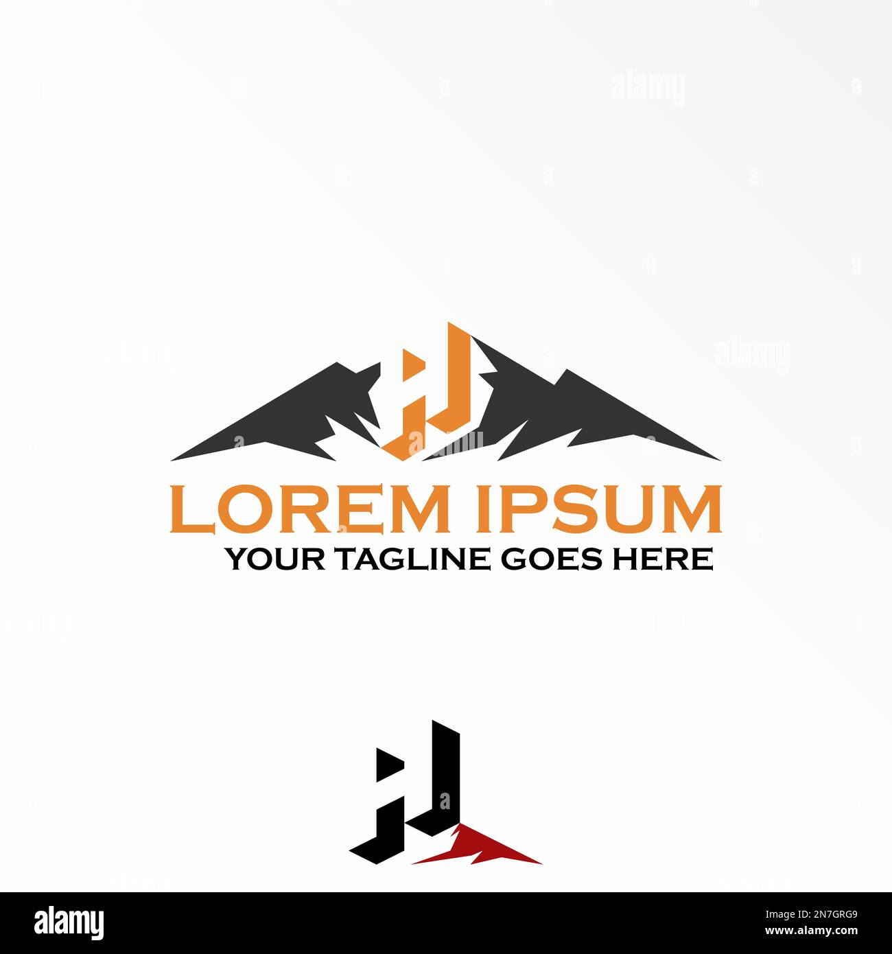 Mountain h Stock Vector Images - Alamy