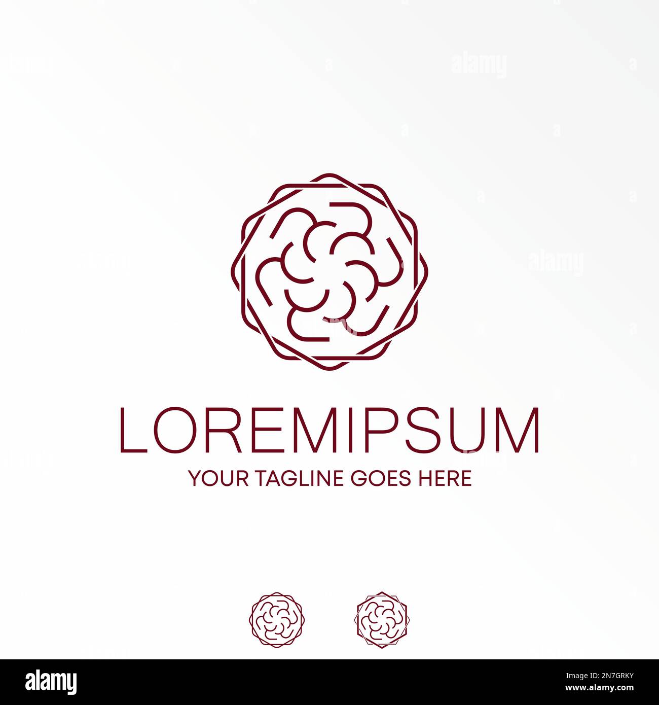 Circular graphic motif Stock Vector Images - Alamy