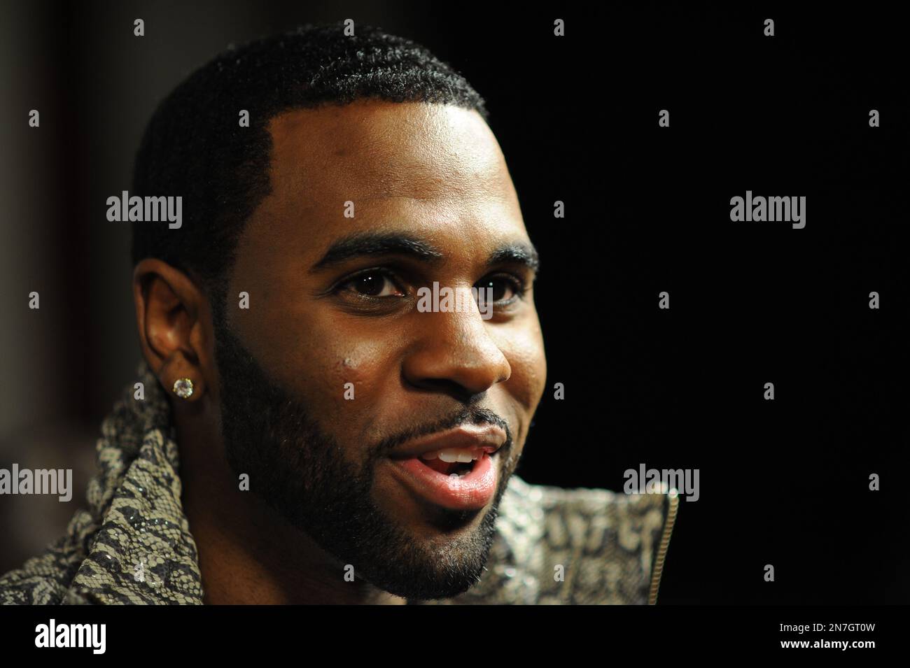Jason Derulo arrives at the NARM Music Biz 2013 Dinner Party at the ...