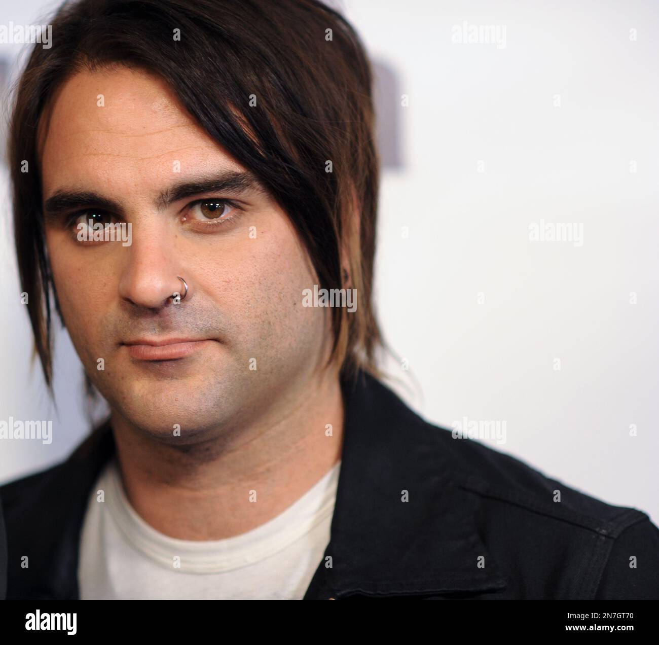 Mark Goodwin arrives at the NARM Music Biz 2013 Dinner Party at the ...