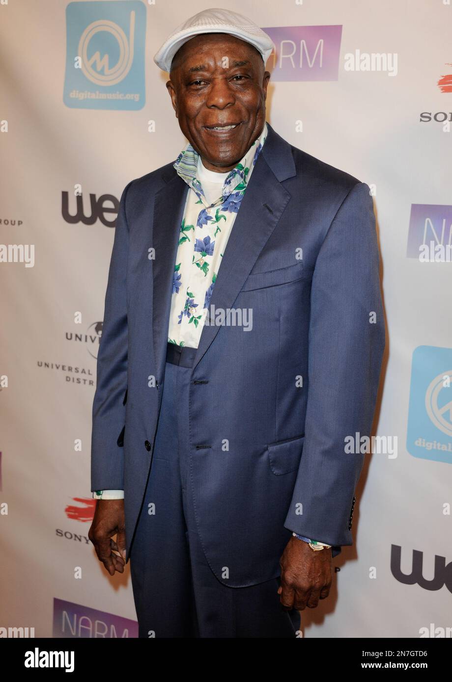 Buddy Guy arrives at the NARM Music Biz 2013 Dinner Party at the Hyatt ...