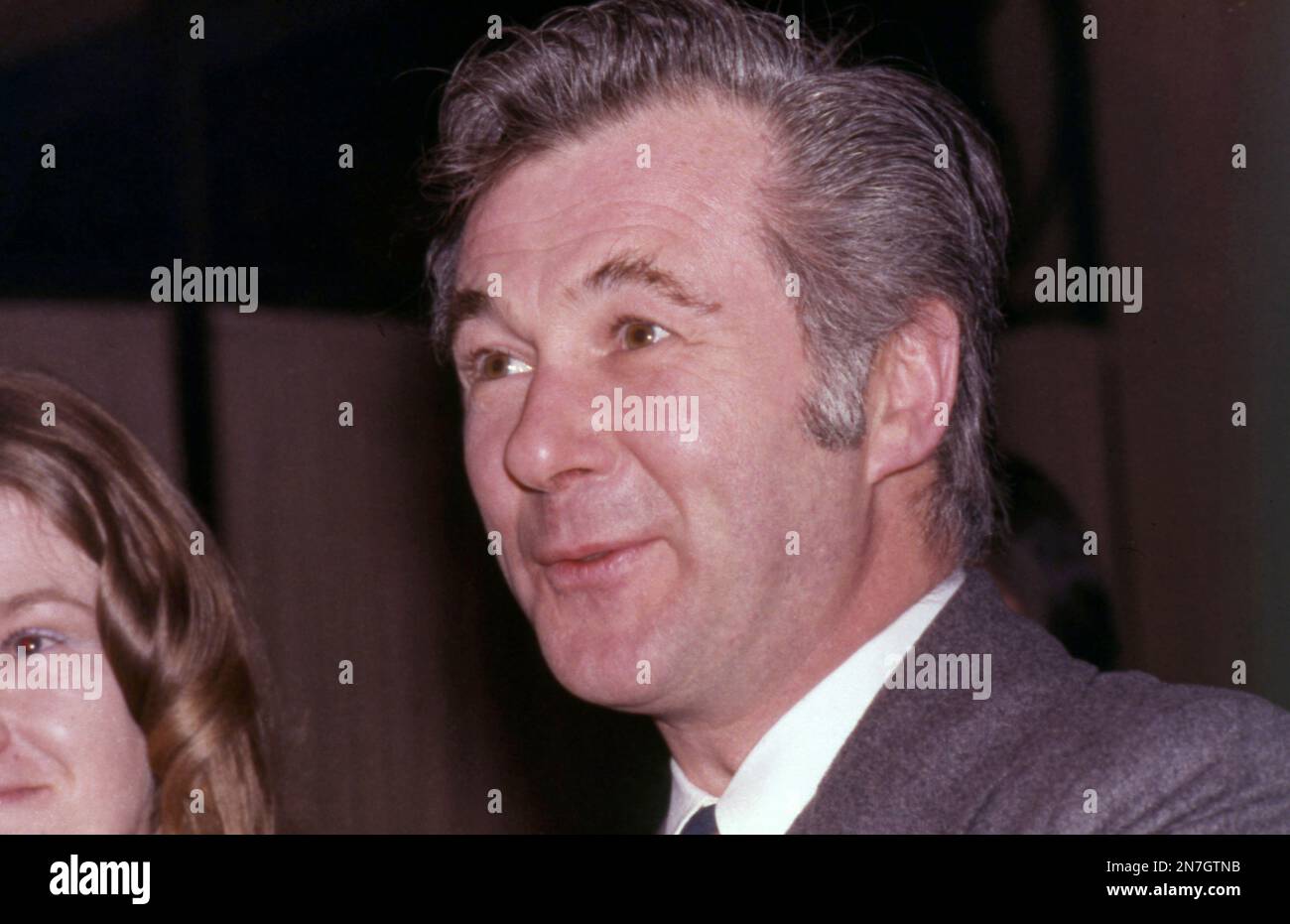 Portrait of English film director, screenwriter and actor Bryan Forbes ...