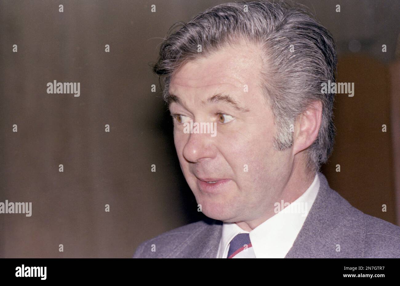Portrait of English film director, screenwriter and actor Bryan Forbes ...