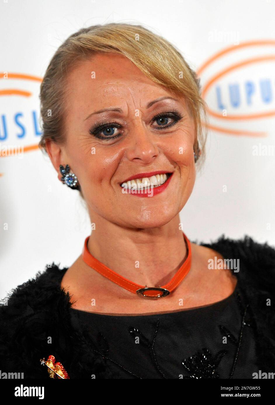 Actress Tracie Bennett poses at the 13th Annual Lupus LA Orange Ball at ...