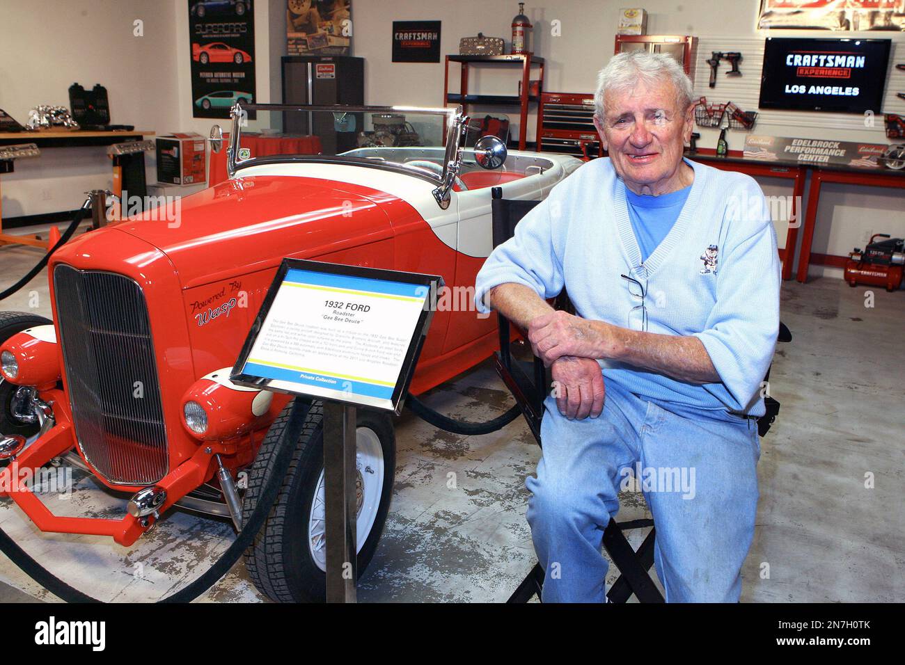 File-This July 27,2011, file photo shows Dean Jeffries at the Craftsman ...