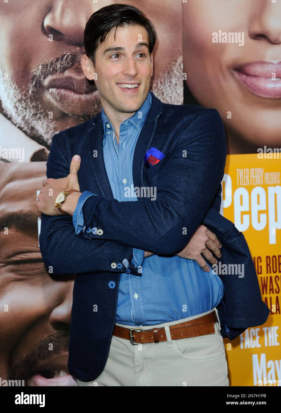 Jonathan Chase arrives at the world premiere of "Peeples" at the ...