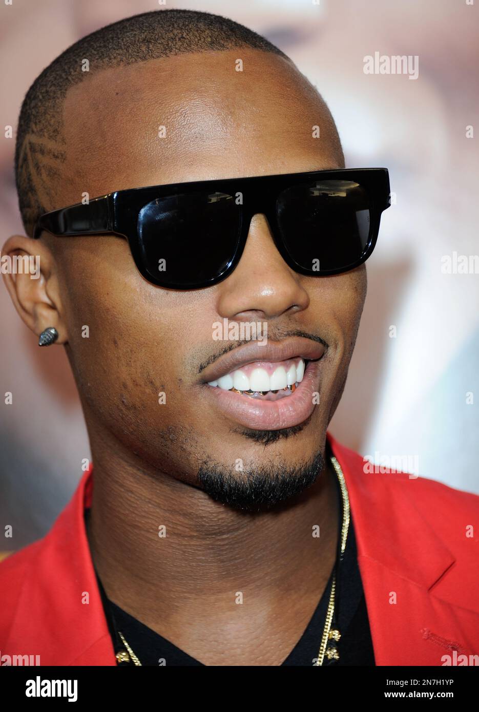 B.O.B arrives at the world premiere of "Peeples" at the ArcLight ...