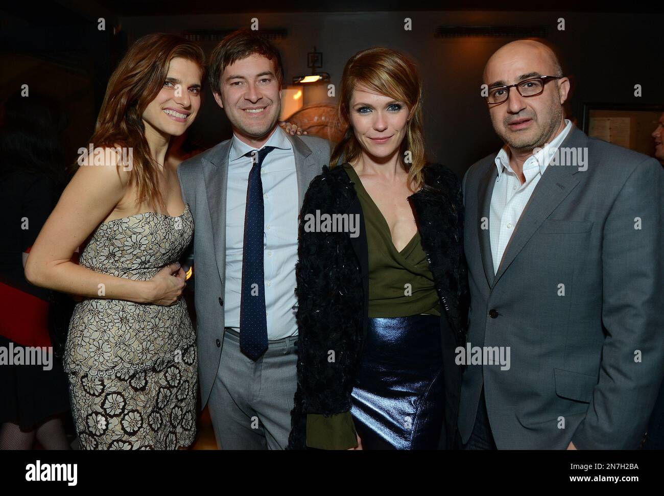 From left, Lake Bell, Mark Duplass, Katie Aselton, and David Dinerstein ...