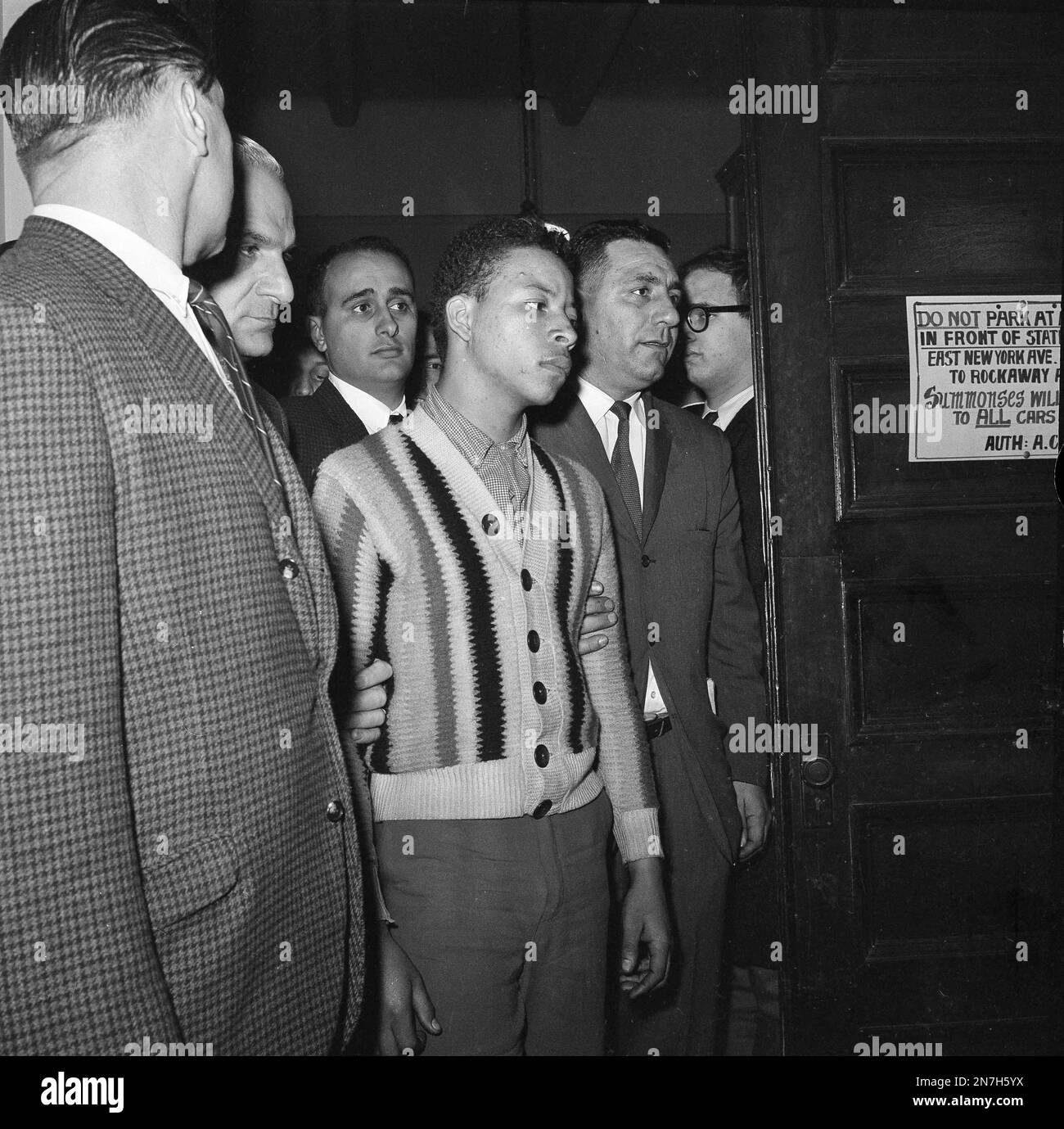 George Whitmore Jr., 19-year-old unemployed laborer is shown in a ...