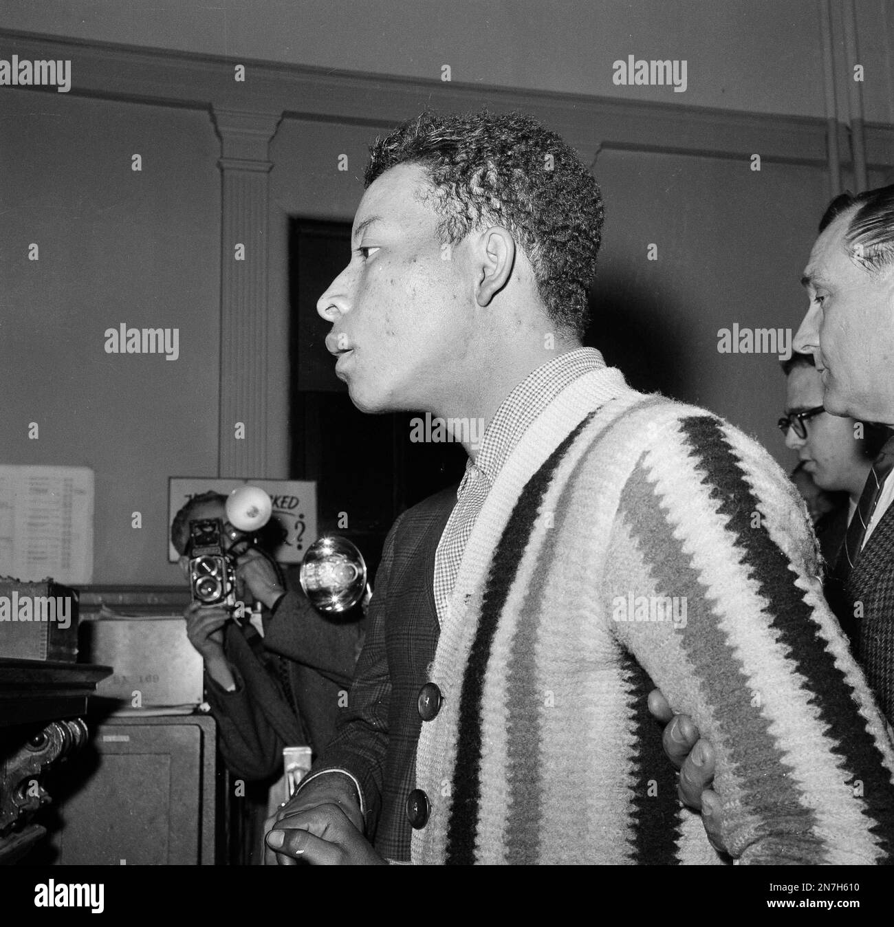 George Whitmore Jr., 19-year-old unemployed laborer is shown in a ...