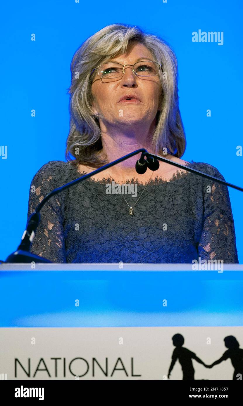Terry Probyn, mother of Jaycee Dugard, speaks during her appearance at ...