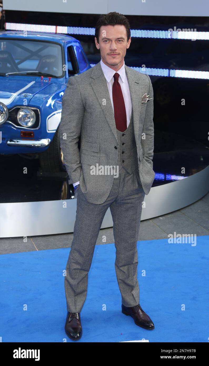 Luke Evans arrives for the World Premiere of Fast & Furious 6, at a ...