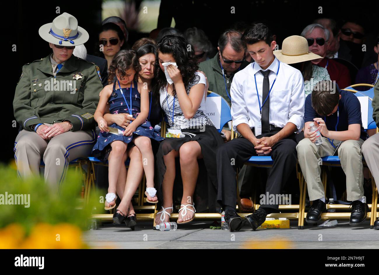 The family of the late California Highway Patrol Officer Kenyon ...