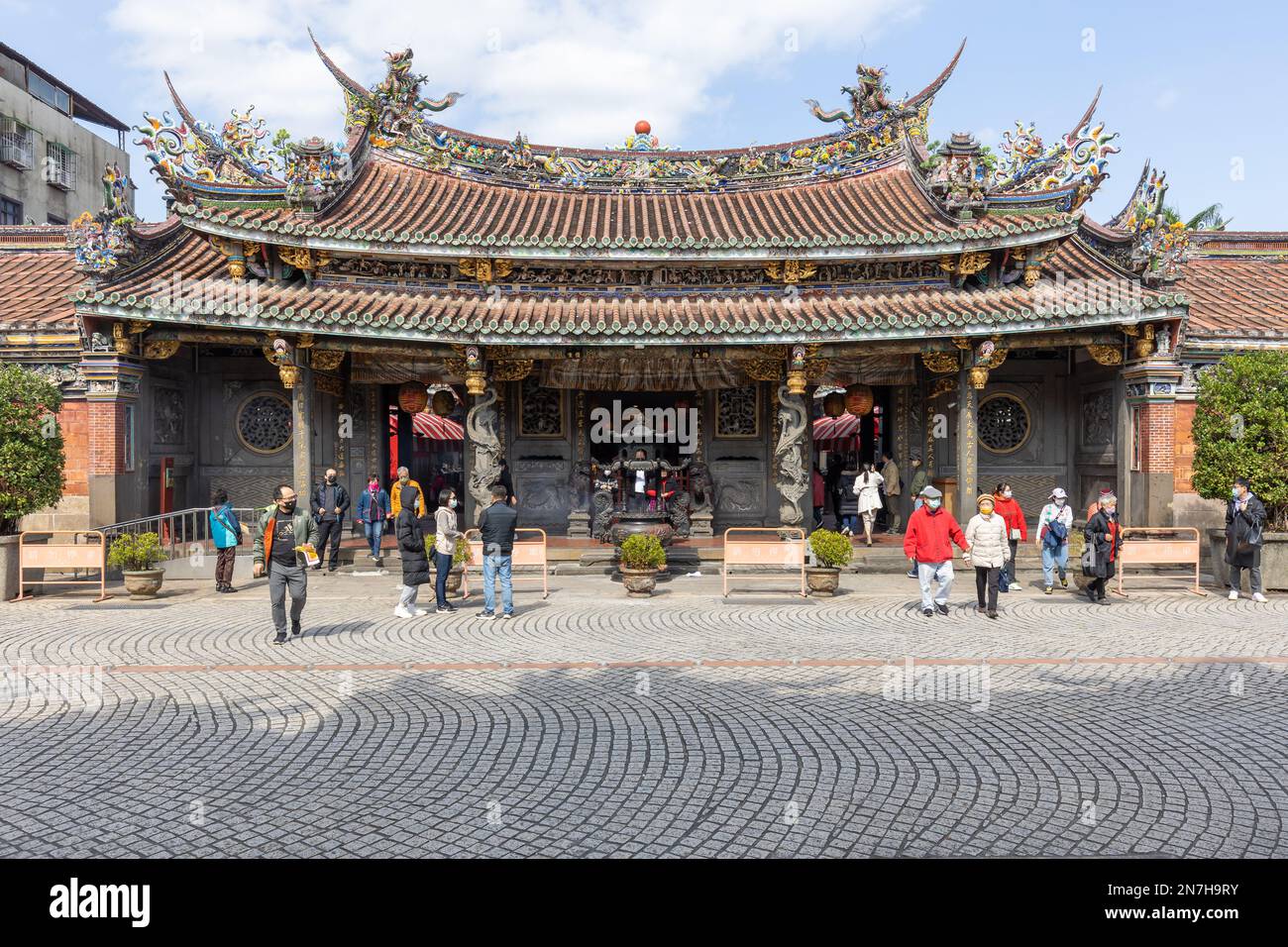 Baoan Temple in Datong District in Taipei, Taiwan Stock Photo - Alamy