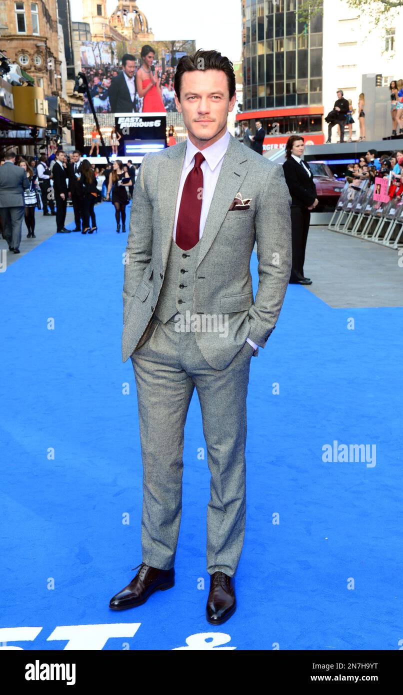 Luke Evans at the World Premiere of Fast & Furious 6 in London on ...