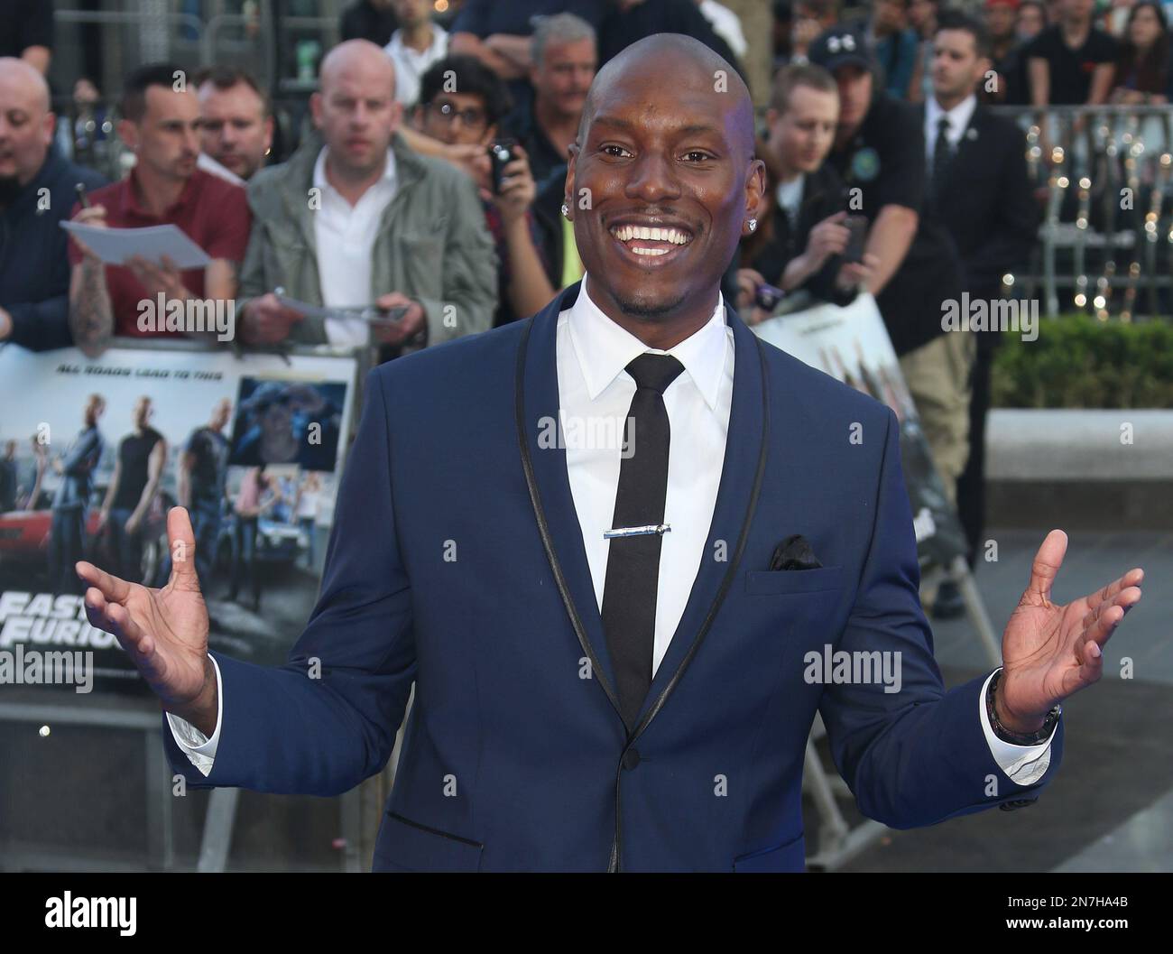 Actor Tyrese Gibson arrives for the World Premiere of Fast & Furious 6 ...
