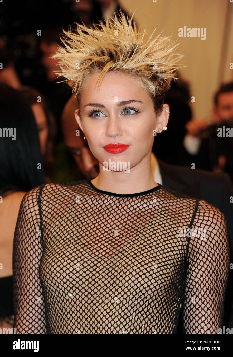 Singer Miley Cyrus attends The Metropolitan Museum of Art Costume ...