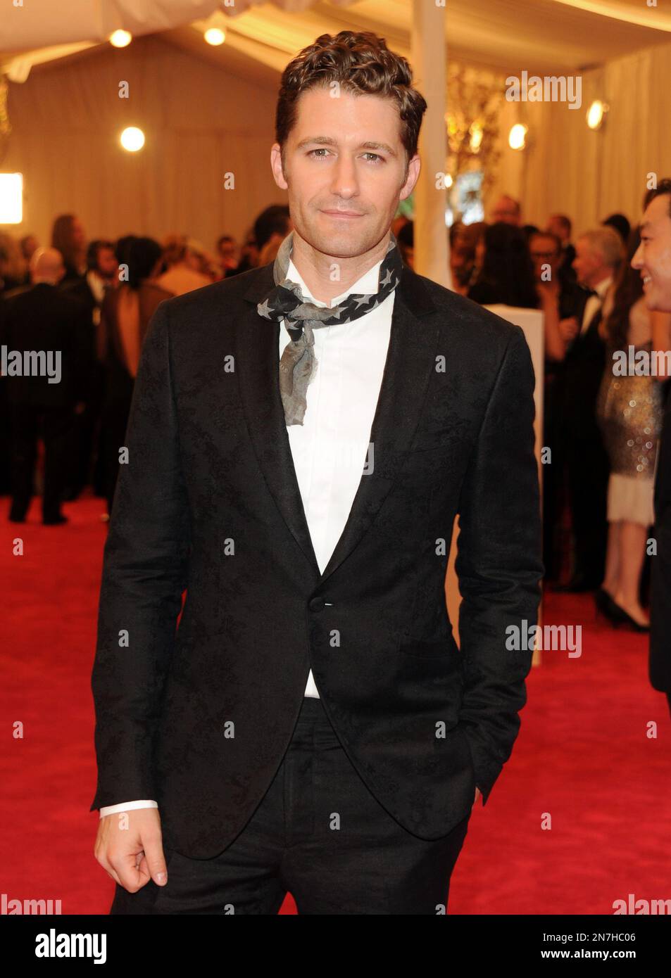 Actor Matthew Morrison attends The Metropolitan Museum of Art Costume ...