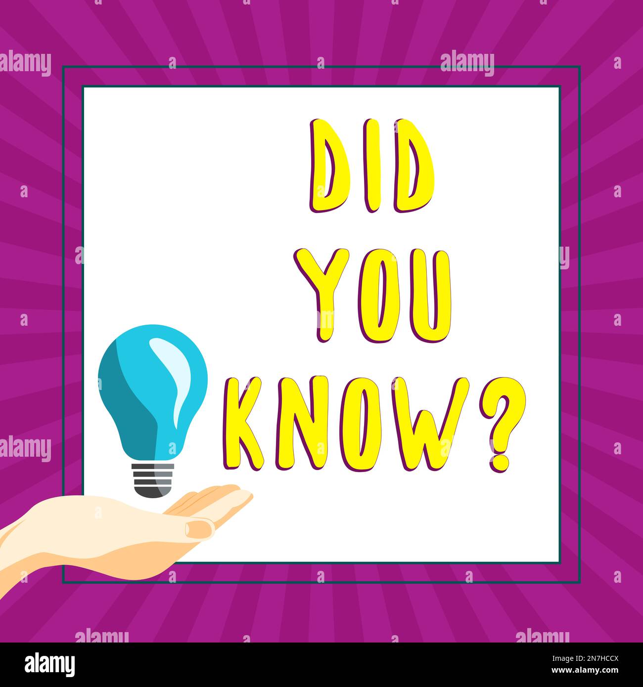 Text sign showing Did You Know. Business overview Fun Facts and Figures ...