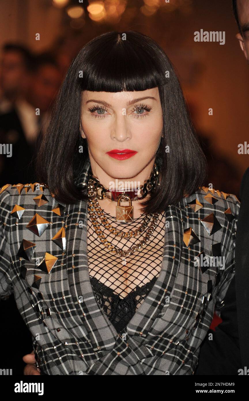 Recording artist Madonna attends The Metropolitan Museum of Art's ...