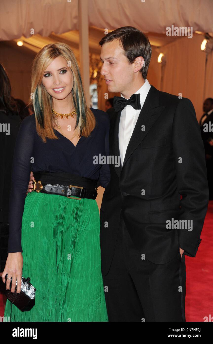 Ivanka Trump and Jared Kushner attend The Metropolitan Museum of Art's ...