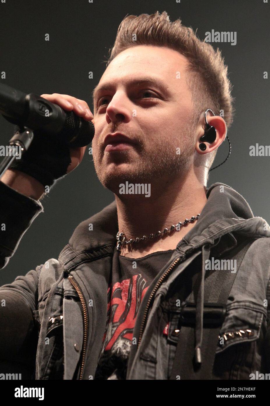 Matthew Tuck of the Welsh heavy-metal band Bullet for My Valentine ...