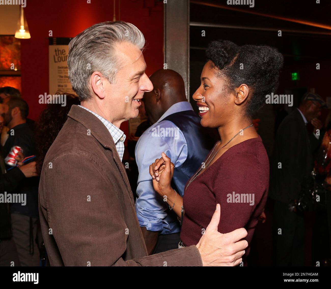 From left, CTG Artistic Director Michael Ritchie and cast member Diarra ...