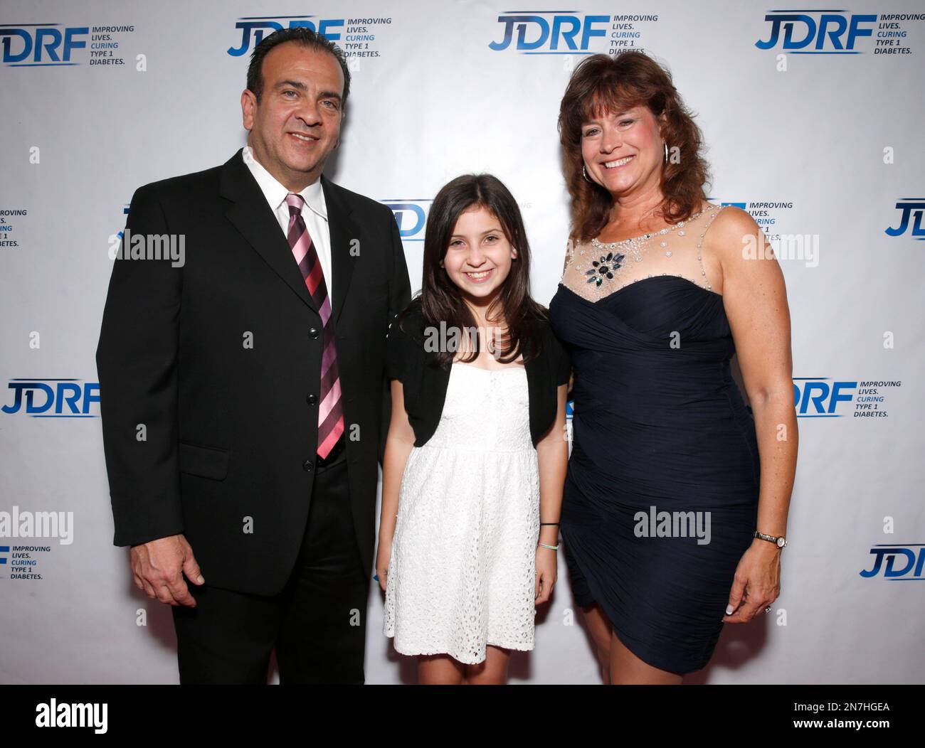 David Marks, Madison Marks and Nancy Marks attend the JDRF LA's 10th ...