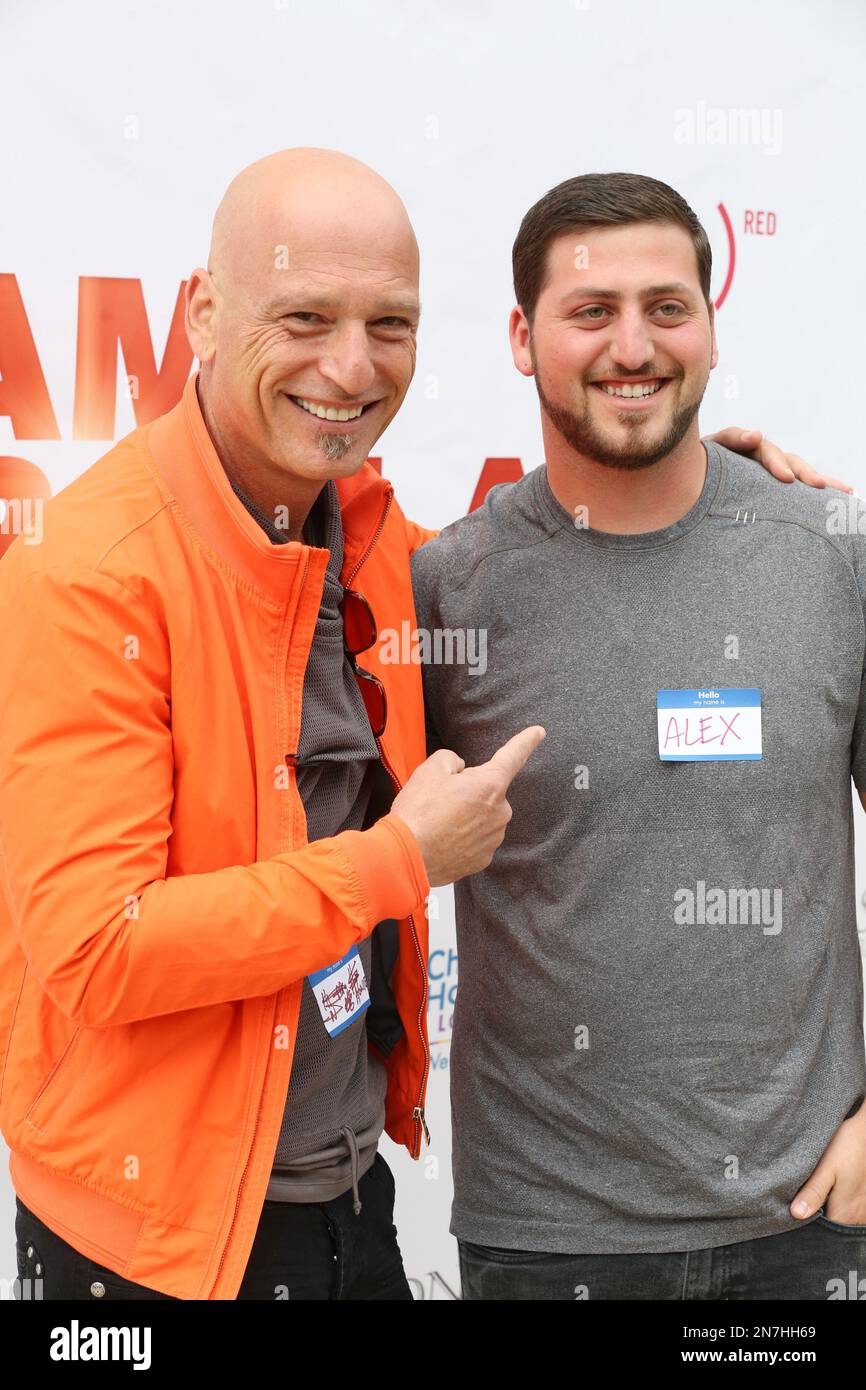 Howie Mandel and Son Alex Mandel at the launch of Mangria White Peach ...