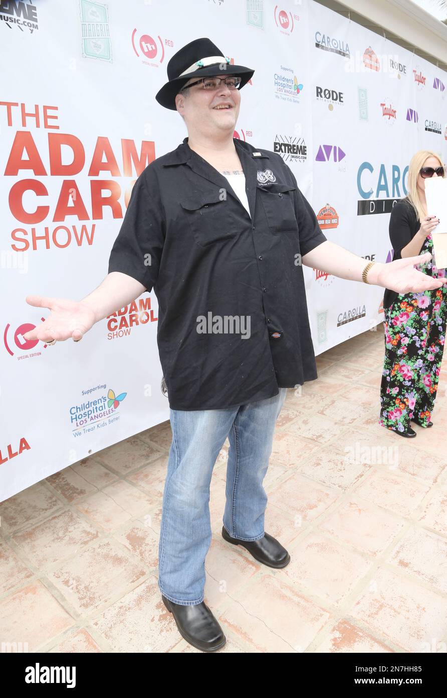 John Popper at the launch of Mangria White Peach and Pear Drink on ...