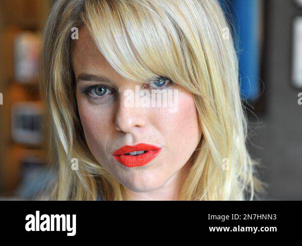 Alice Eve poses for a portrait session at the Corinthia Hotel in London ...