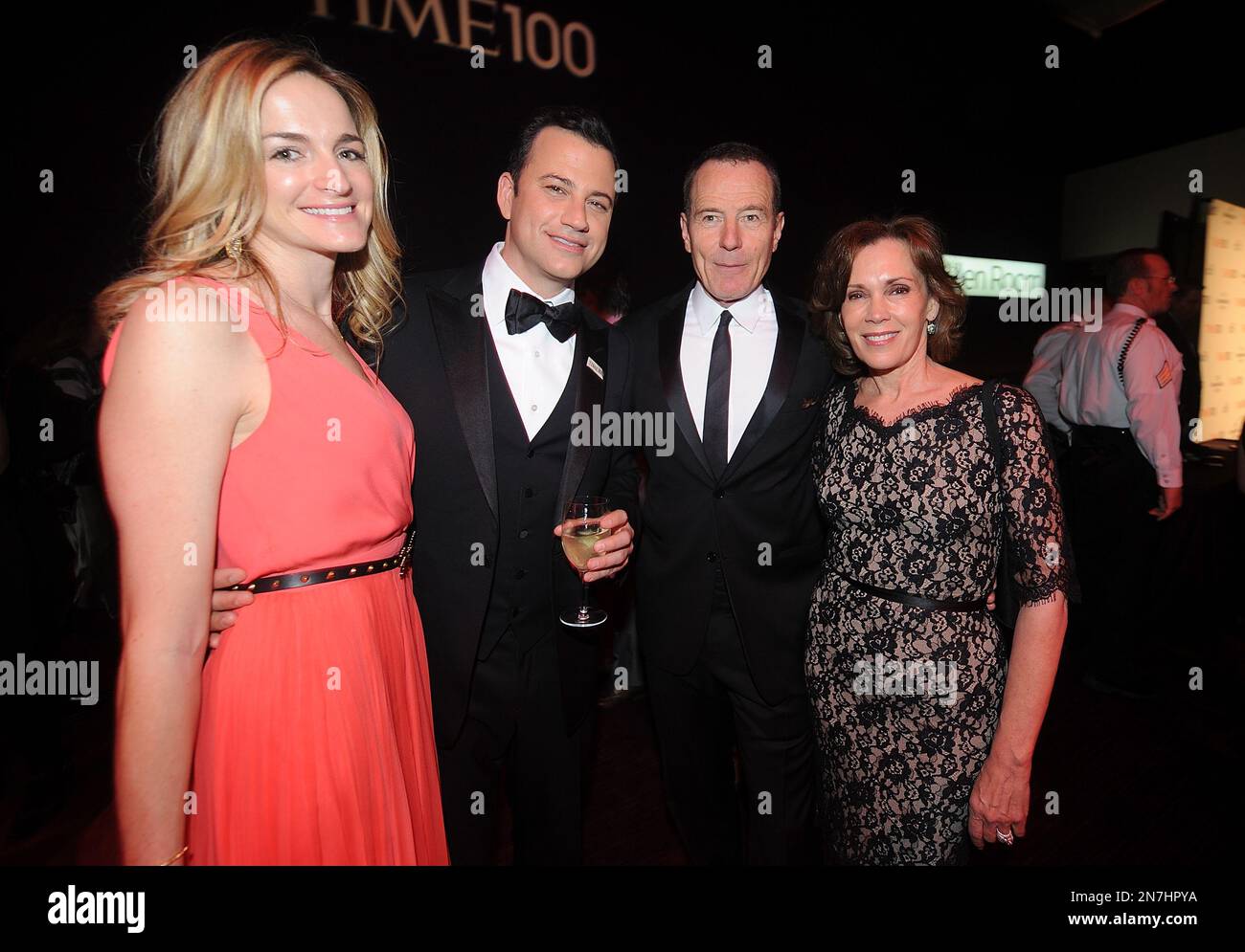 Gina Kimmel, Jimmy Kimmel, Lena Dunham, Bryan Cranston, and Robin ...
