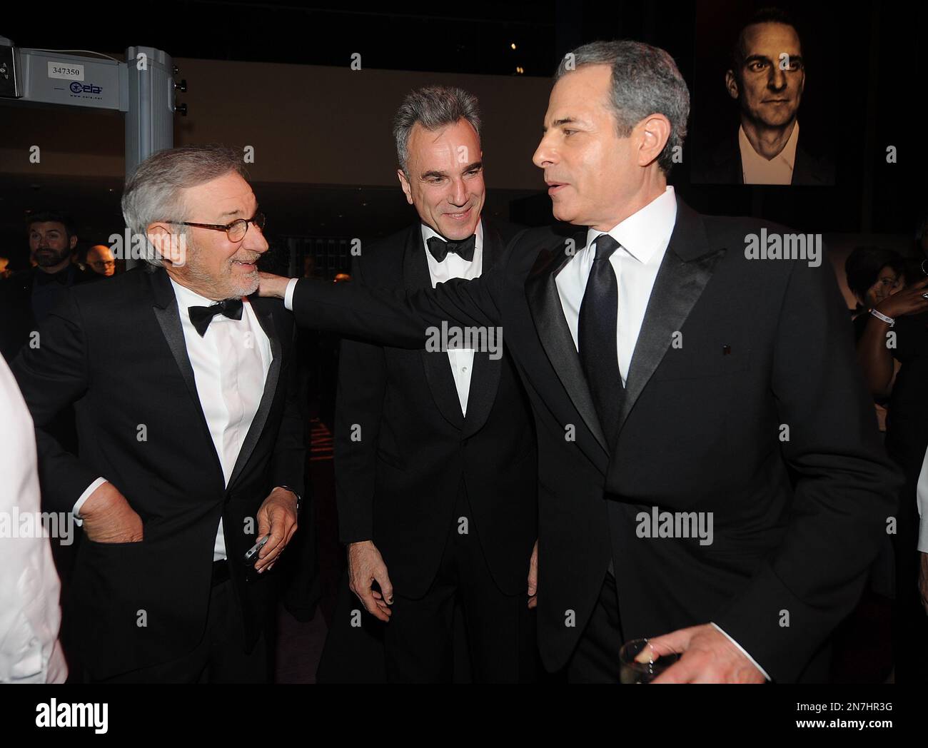 Director Steven Spielberg, Daniel Day-Lewis and Time magazine's ...