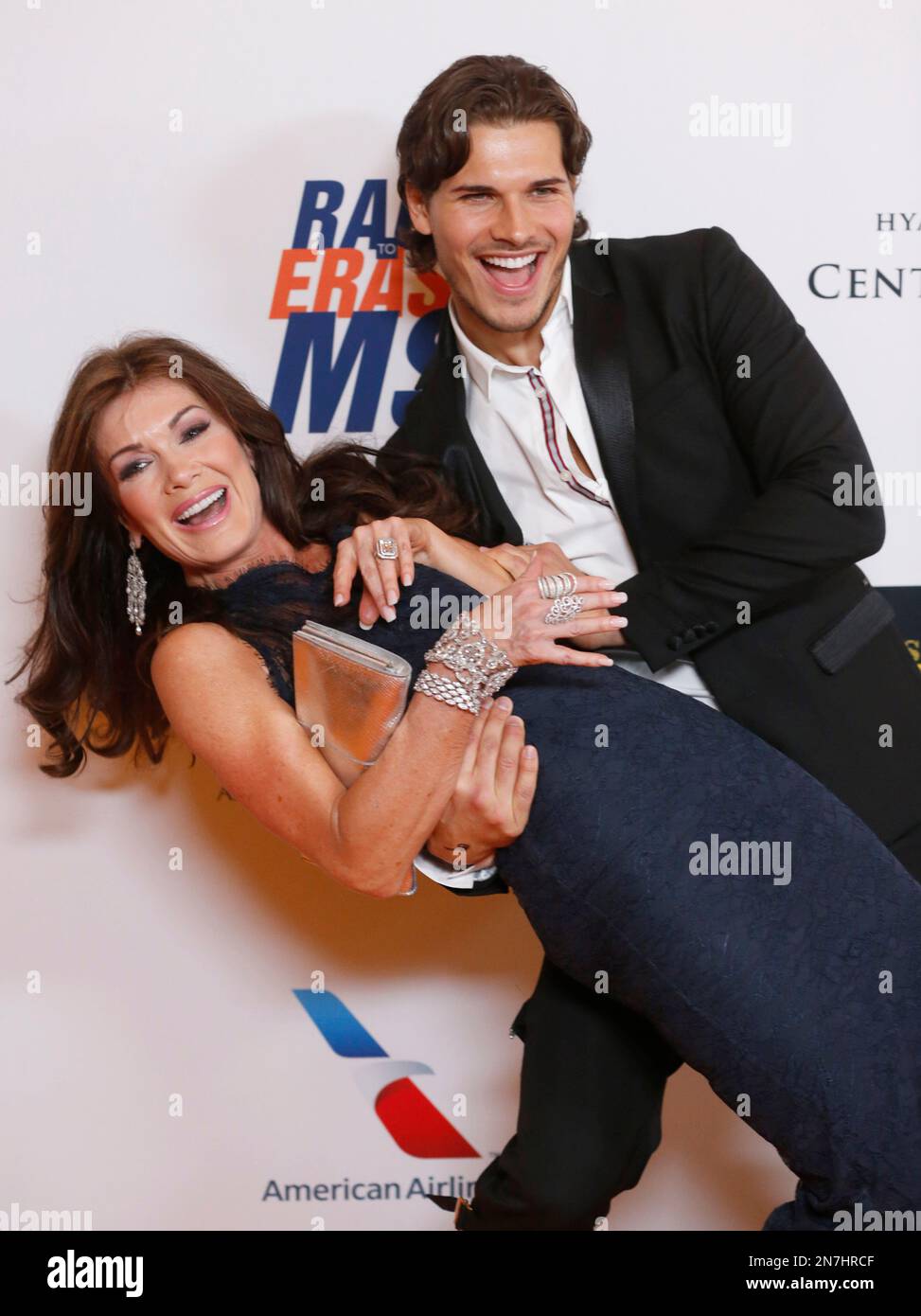 Lisa Vanderpump and Gleb Savchenko attend the 20th Annual Race to Erase ...