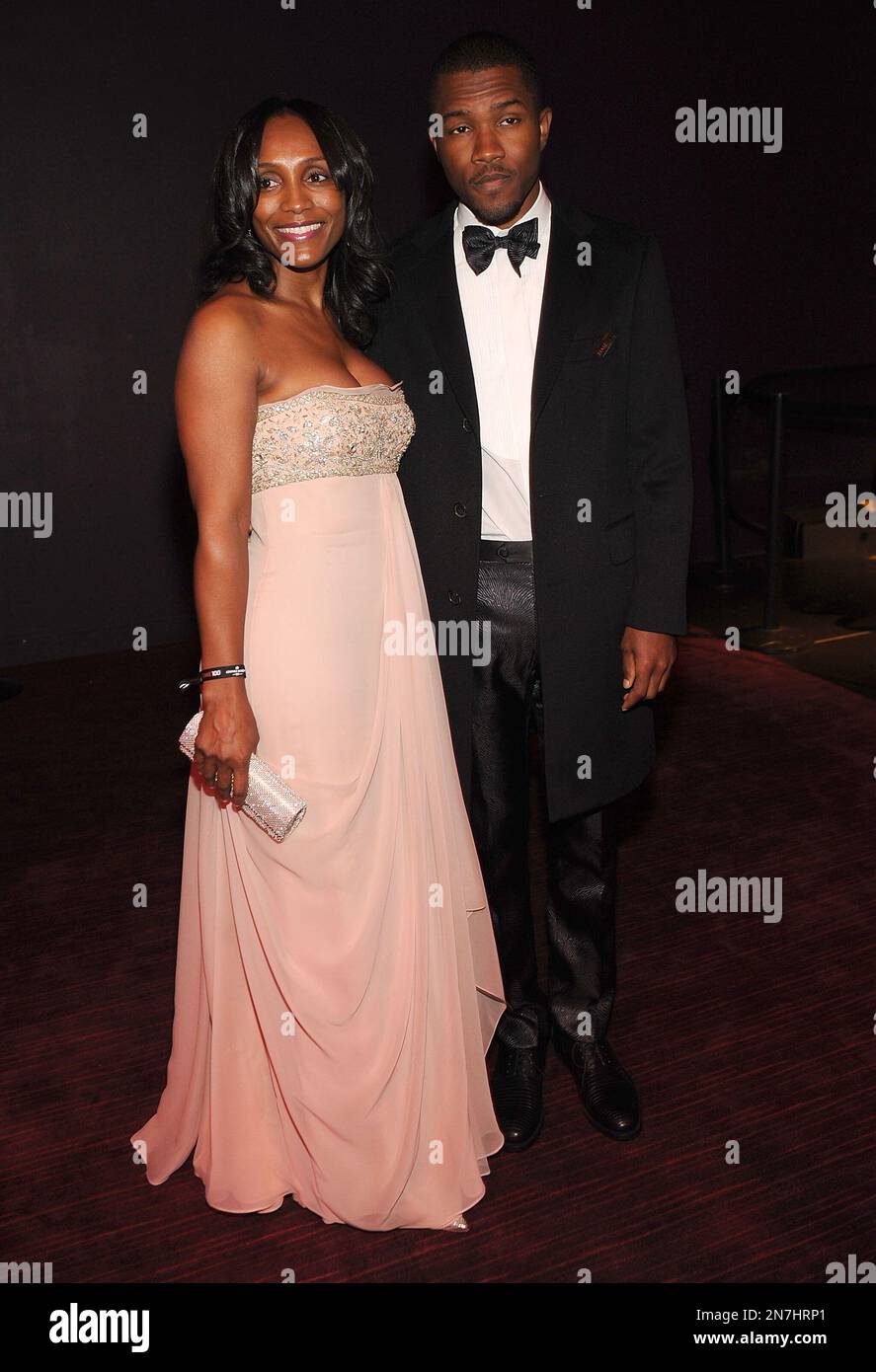 Katonya Breaux Riley and Frank Ocean attend the TIME's 100 Most ...