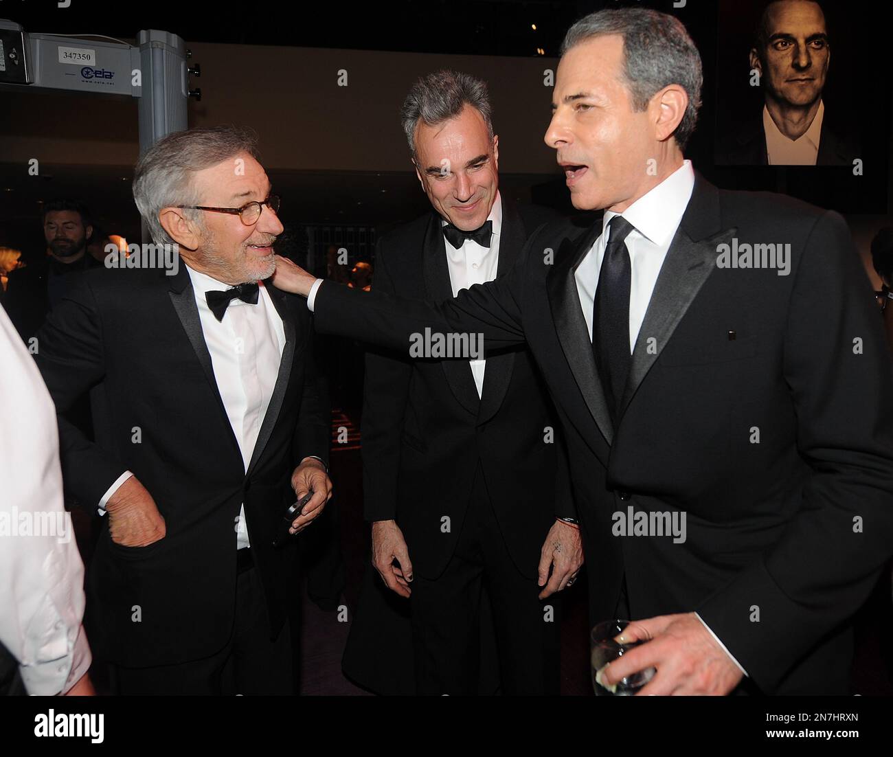 Director Steven Spielberg, Daniel Day-Lewis and Time magazine's ...