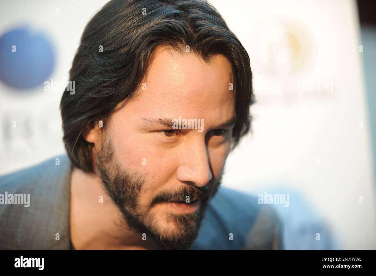 Keanu Reeves arrives at the LA premiere of "Generation Um..." at the ...