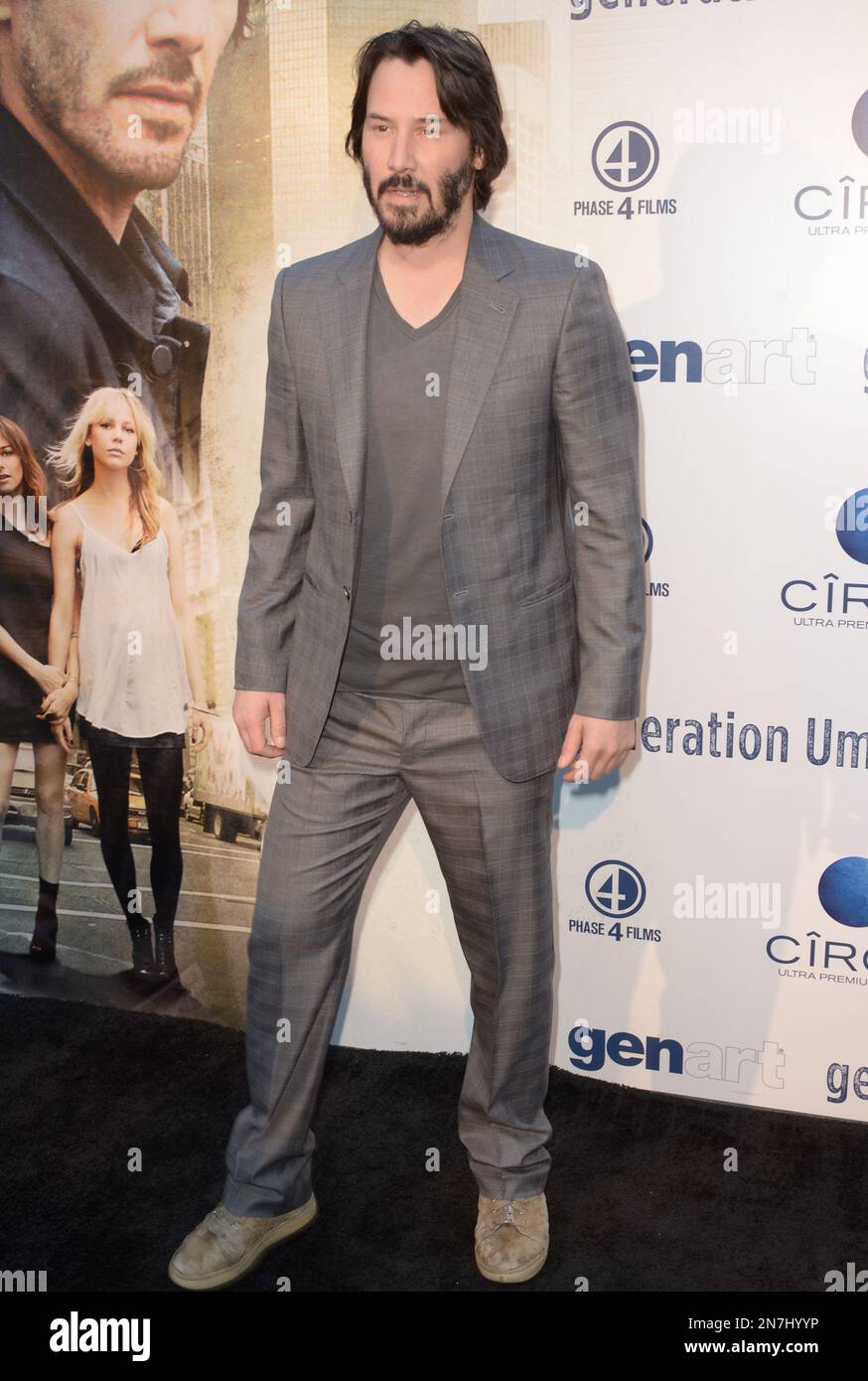 Keanu Reeves arrives at the LA premiere of "Generation Um..." at the ...