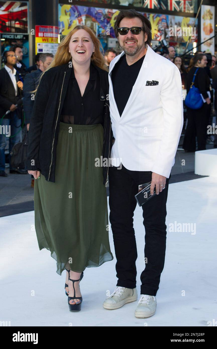 Honey Kinney Ross and Jonathan Ross arrive for the Star Trek Into ...