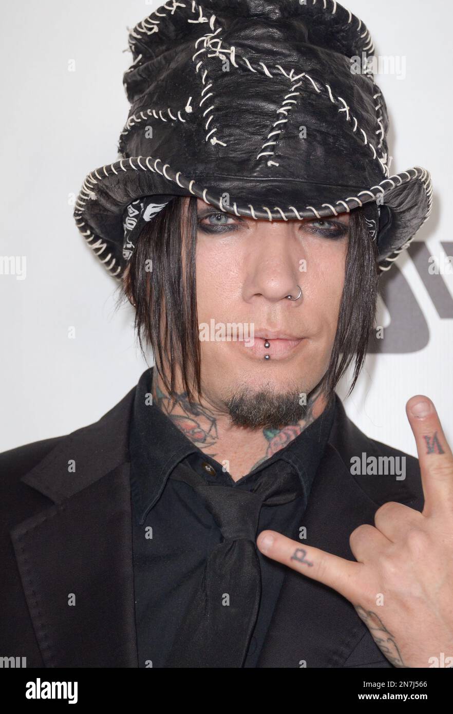 DJ Ashba arrives at the LA Premiere of "Aftershock" at the Chinese 6 ...