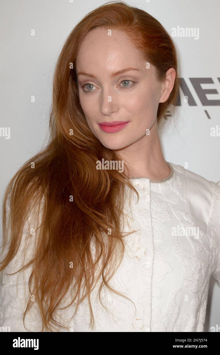 Lotte Verbeek arrives at the LA Premiere of "Aftershock" at the Chinese ...