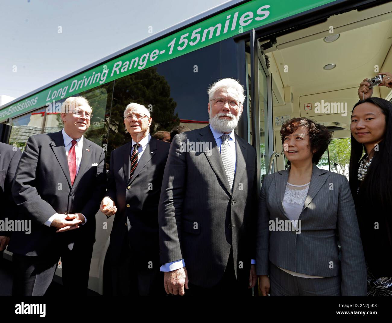From left, President of the Los Angeles County Economic Development ...