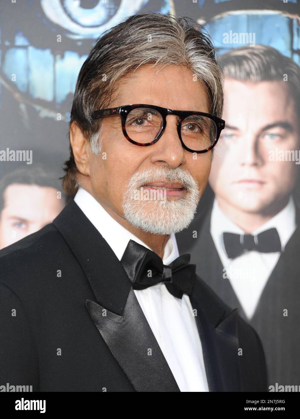 Indian film actor Amitabh Bachchan attends "The Great Gatsby" world ...