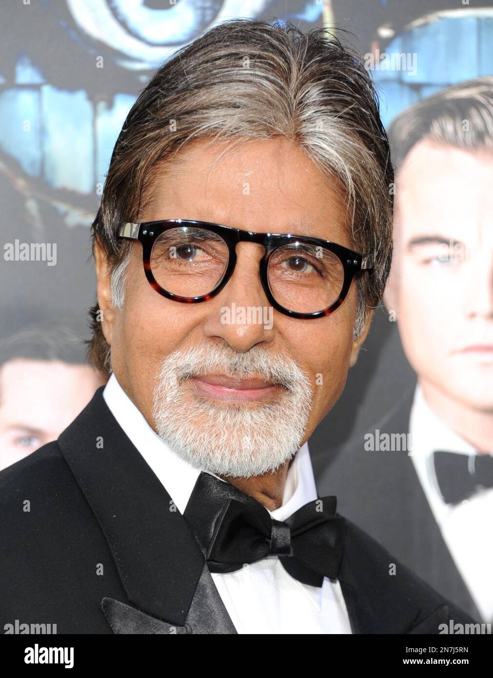 Indian film actor Amitabh Bachchan attends "The Great Gatsby" world ...
