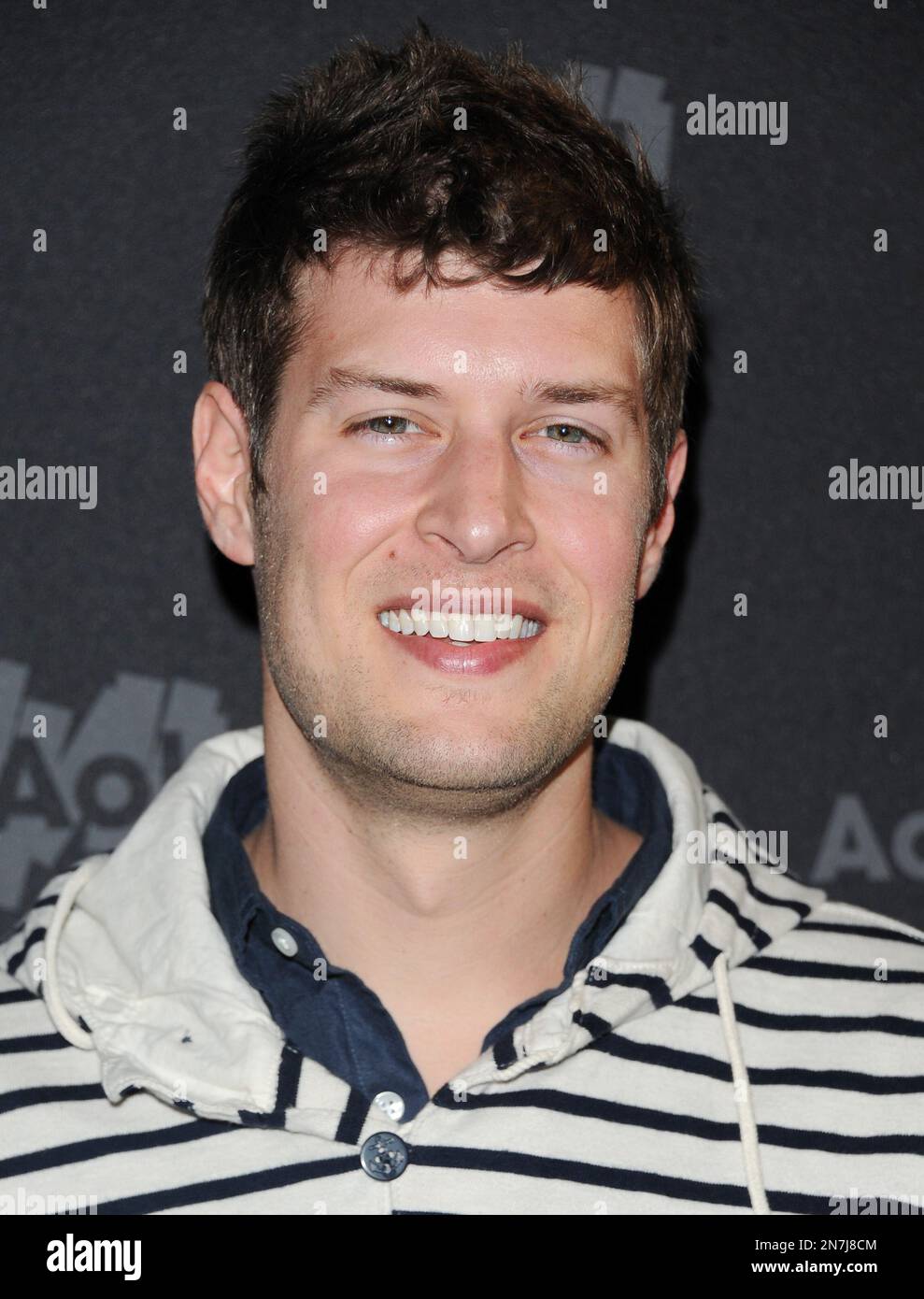 Max Lugavere attends AOL's web series "NewFront" at Moynihan Station on ...