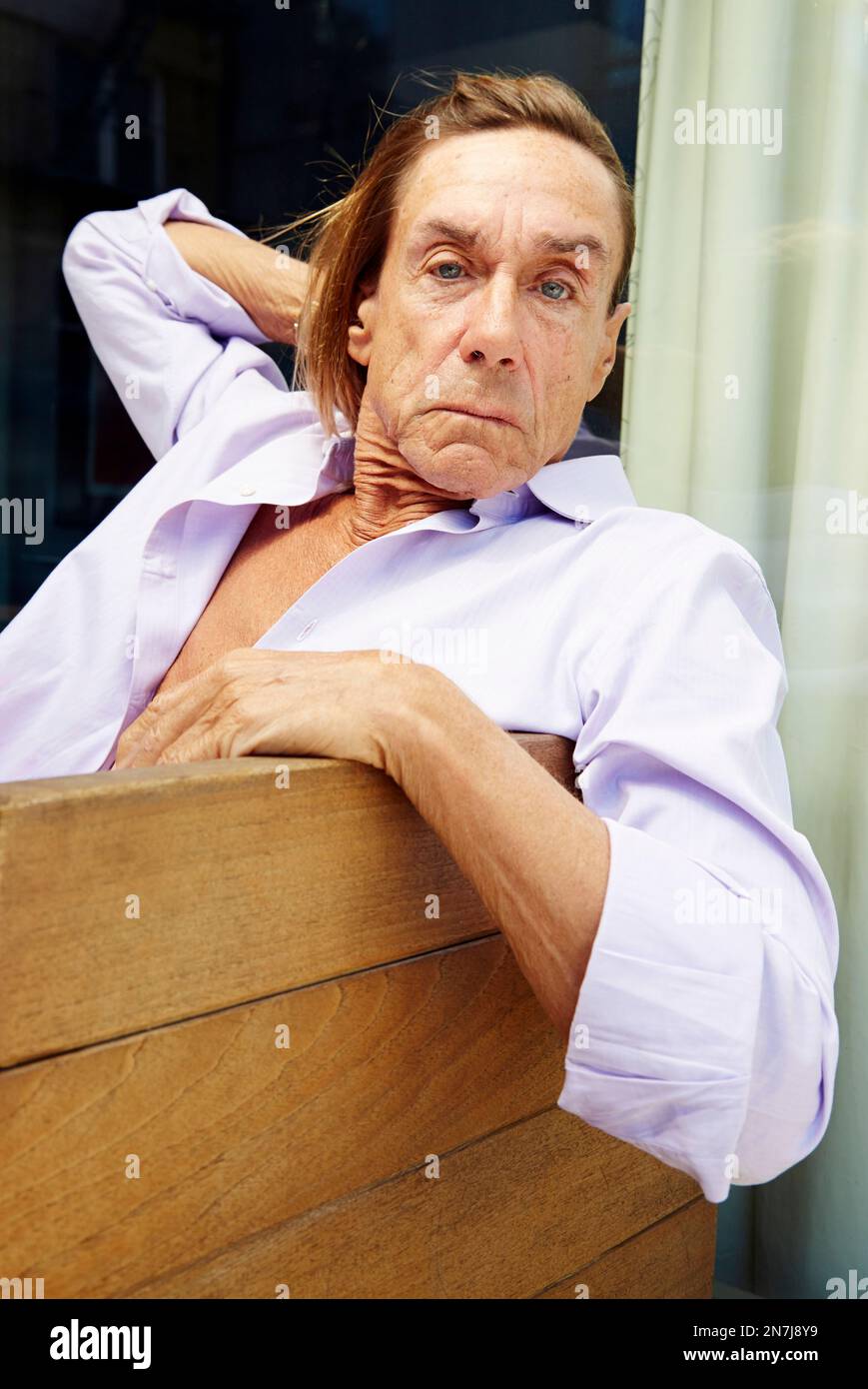 Iggy Pop poses for a portrait in promotion of his new studio album with ...