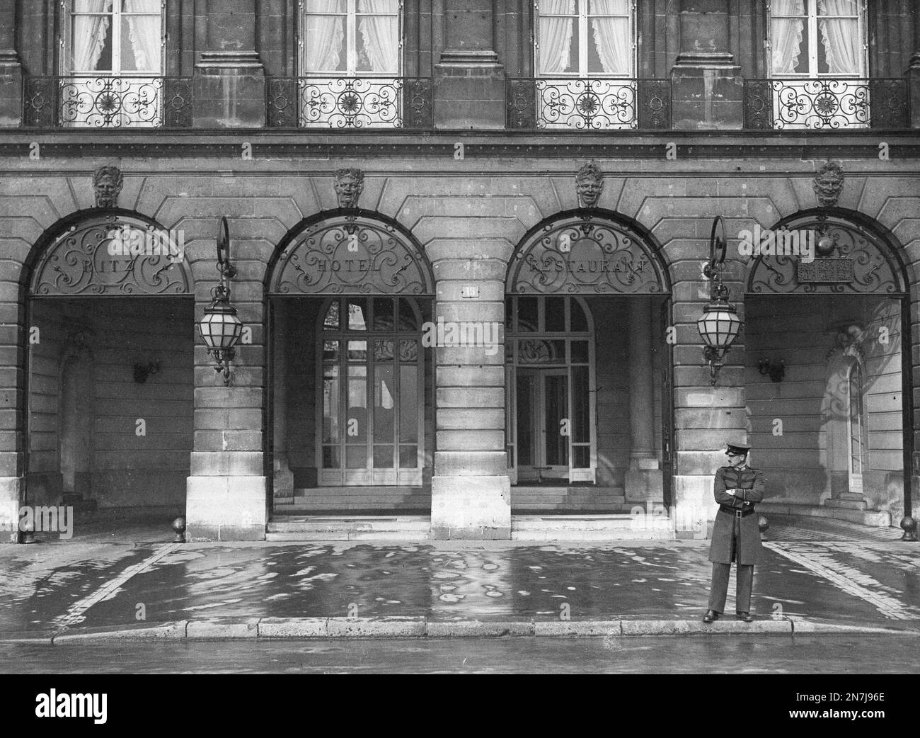 This is the entrance of the Hotel Ritz in Paris, France, shown Nov. 22 ...